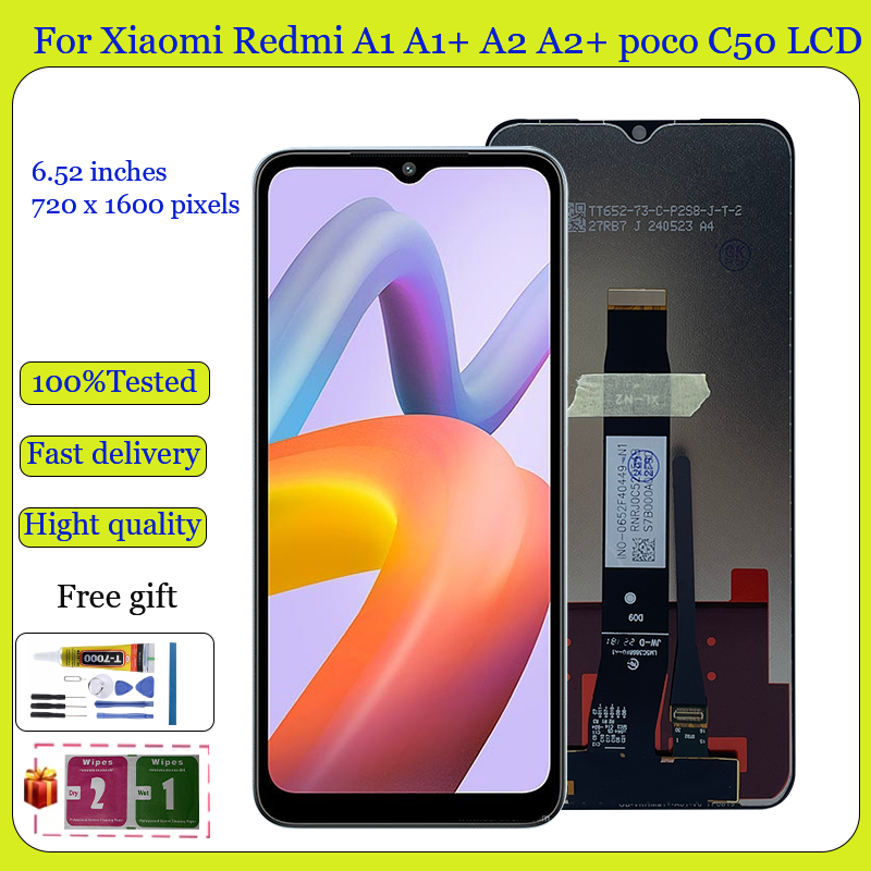 Original Para Xiaomi Redmi A1/Plus A2 Mi Poco C50 Montagem Da Tela LCD ...