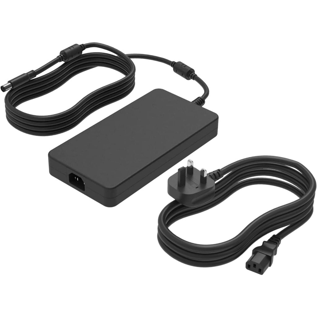 Carregador De Laptop AC De 240W 19.5V 12.3A Compatível Com O Alienware Dell M17x R2 M17x R4 M18x ...