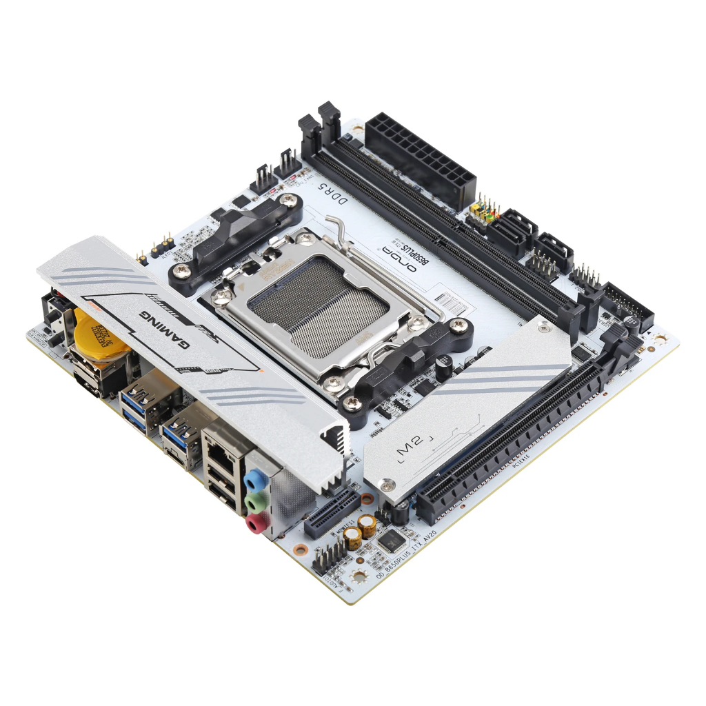 Placa Mãe B650 ITX AM5 Para Processador AMD Ryzen Série 7000 8000 DDR5 ...