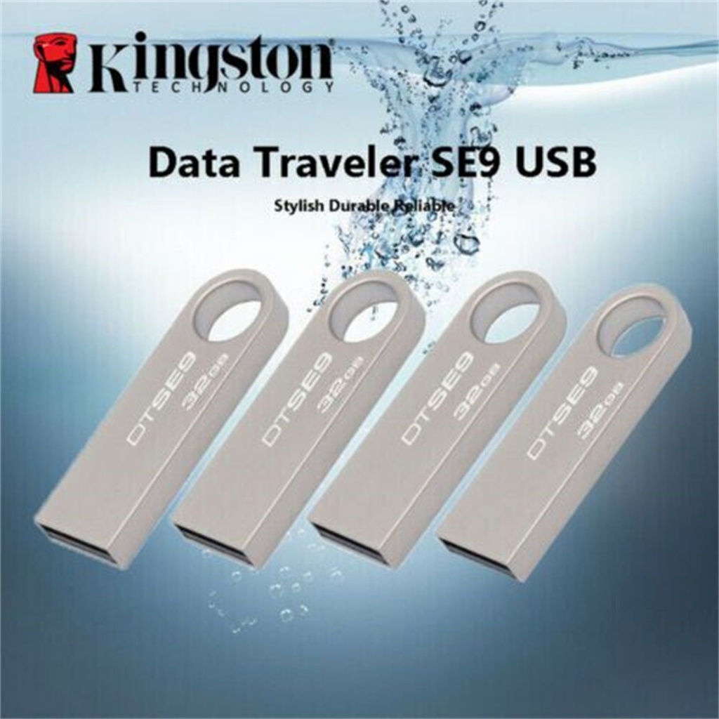 Pendrive Kingston DataTraveler DTSE9 32GB USB 2.0 Prata | Shopee Brasil