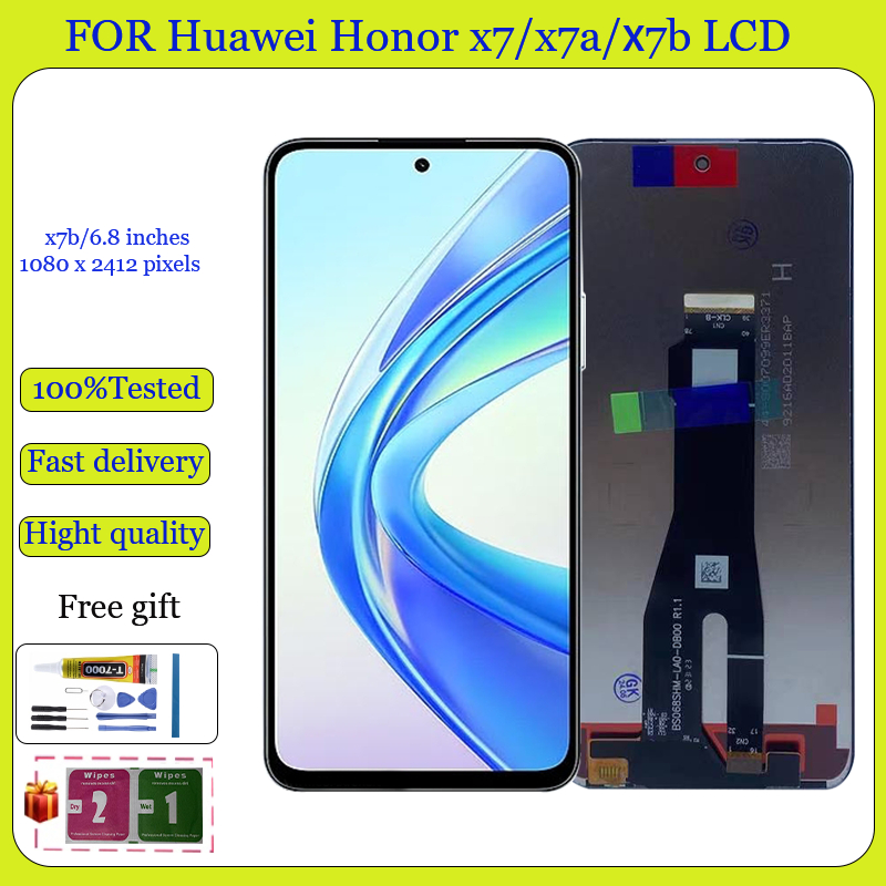 Original Para Honor X7 X7a X7b X7c Display LCD Substituição Da Tela De ...