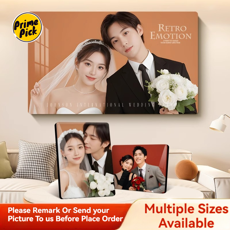 PrimePick Impressão De Fotos Personalizada Moldura Cristalina Lenticular 3D | Shopee Brasil