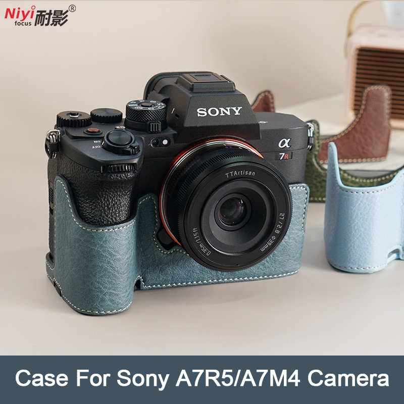 Câmera Meio Caso Base Saco Para Sony A7CR A7C2 A7R5 A7M4 A7 Mark 4 IV A7R V 5 Embalagem Capa ...
