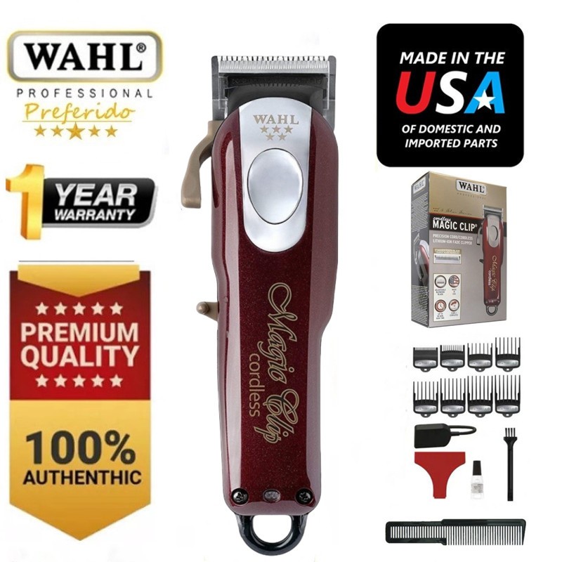 WAHL 8148 Máquina De Cortar Cabelo 5 Estrelas Sem Fio Máquina Wahl ...