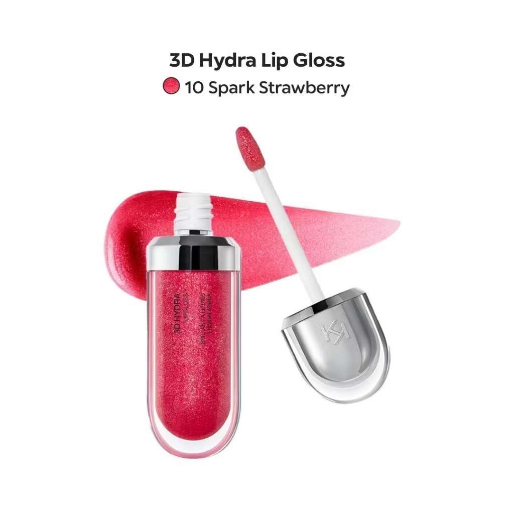 Kiko Milano 3D Lip Glaze Water Gloss Batom De Mel Vidro Espelho Lábio ...