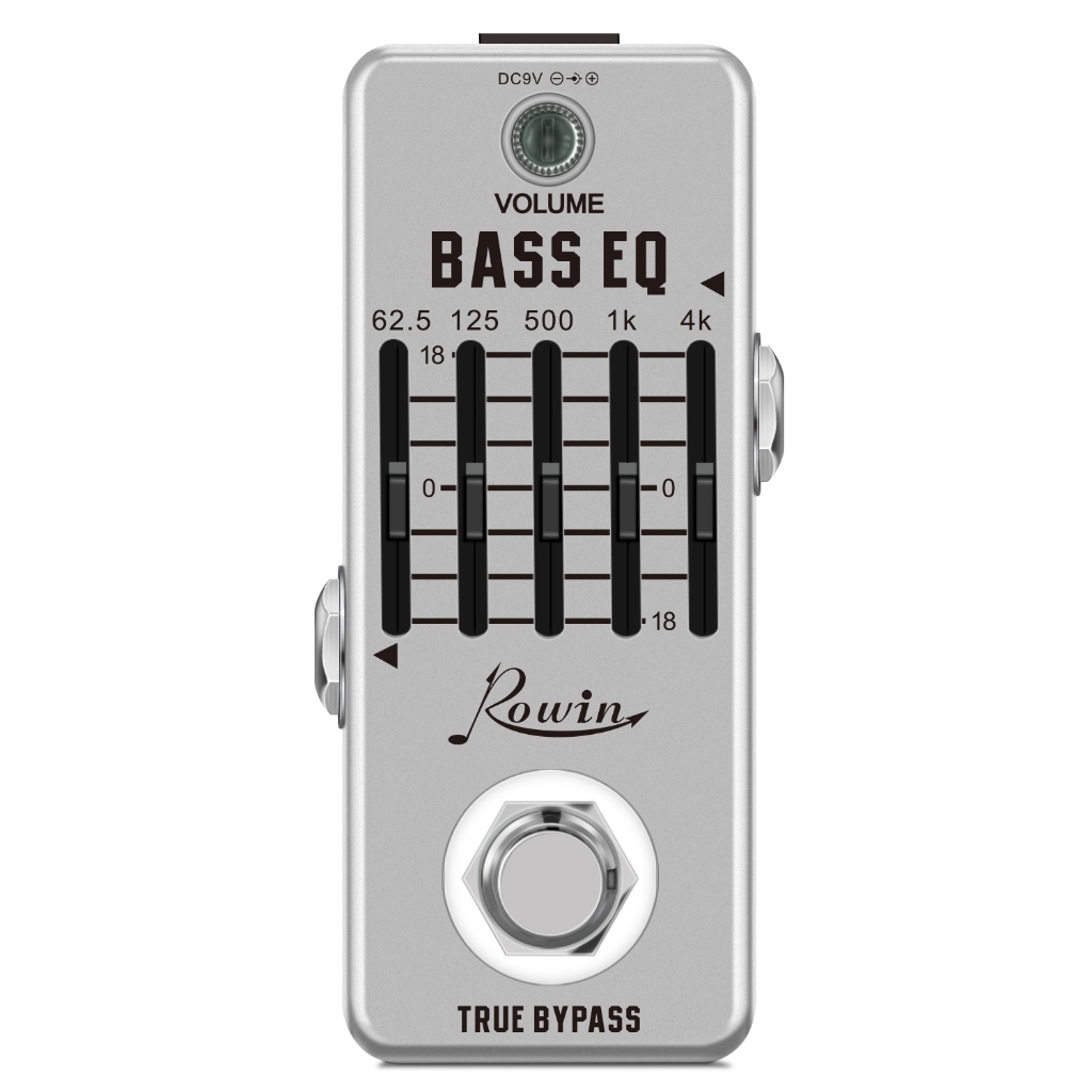 Rowin Bass EQ Pedal 5 Band Equalizador Efeitos De Baixo mini Para ...