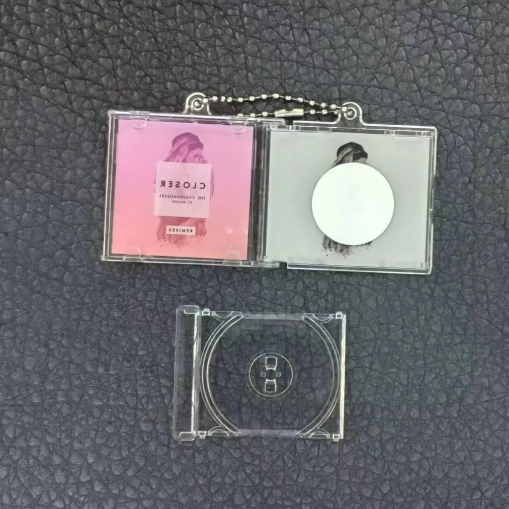 Mini CD Box Caixa De Cds Pingente De Álbum De Gravação NFC Song Album ...