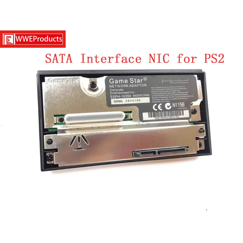 PS2 Interface SATA NIC Suporta Discos De Porta Serial 2,5 3,5 | Shopee ...