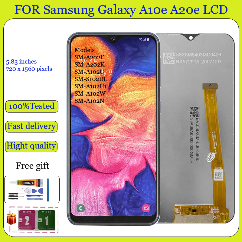 Original Para Samsung Galaxy A10E A102 SM-A102F/DS A20E A202F A202 A70 ...