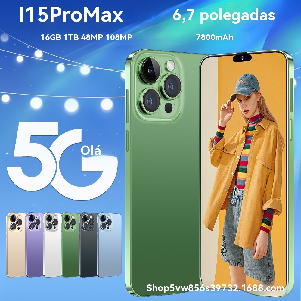 Smartphone A15 PROMAX , Telefone Desbloqueado De 6 + 256 Gb , Câmera ...