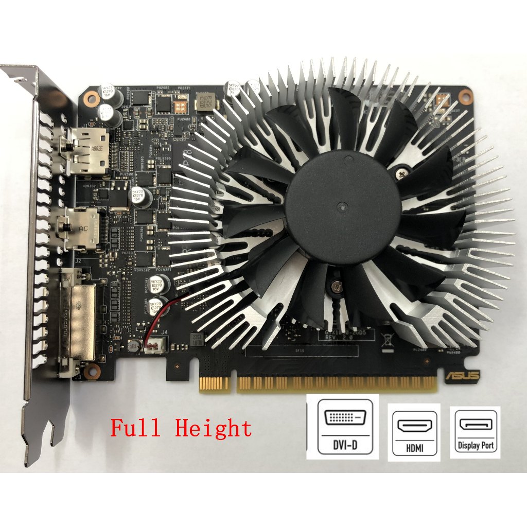 Placa Gráfica NVIDIA GTX 950M 1050ti 1060 1070 2GB 4gb GDDR5 HDMI DP ...