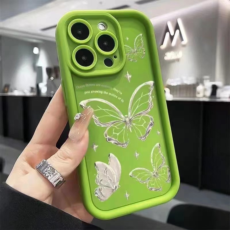 case Samsung M13 4G M35 5G S24 FE A06 A16 5G Straight edge silicone ...