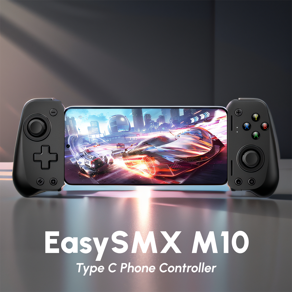 EasySMX M10 Gamepad Sem Fio Tipo C Controlador De Telefone Móvel Compatível Com Android iPhone ...