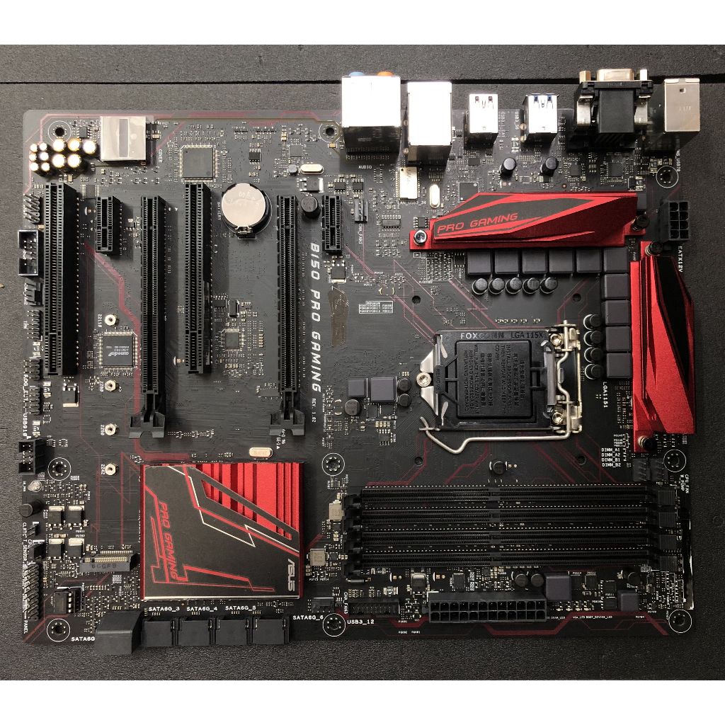 ASUS B150 PRO GAMING Intel i357/6/7 Geração i5-6600 DDR4 RAM SupremeFx ...