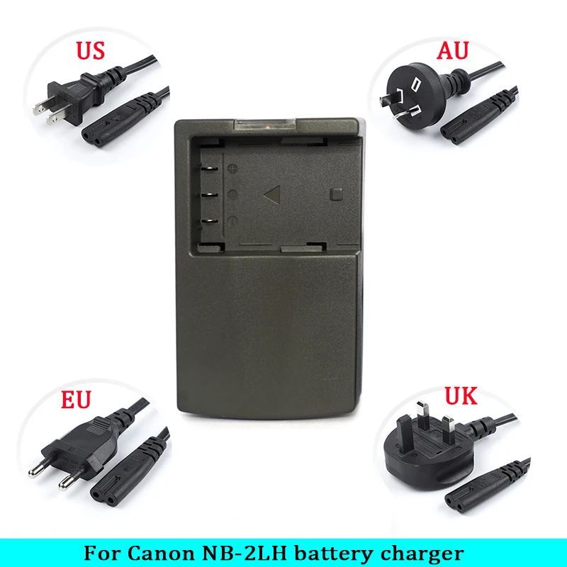 Carregador De Bateria CB-2LWE 2LTE Para Canon EOS 350D , 400D , G7 , G9 ...