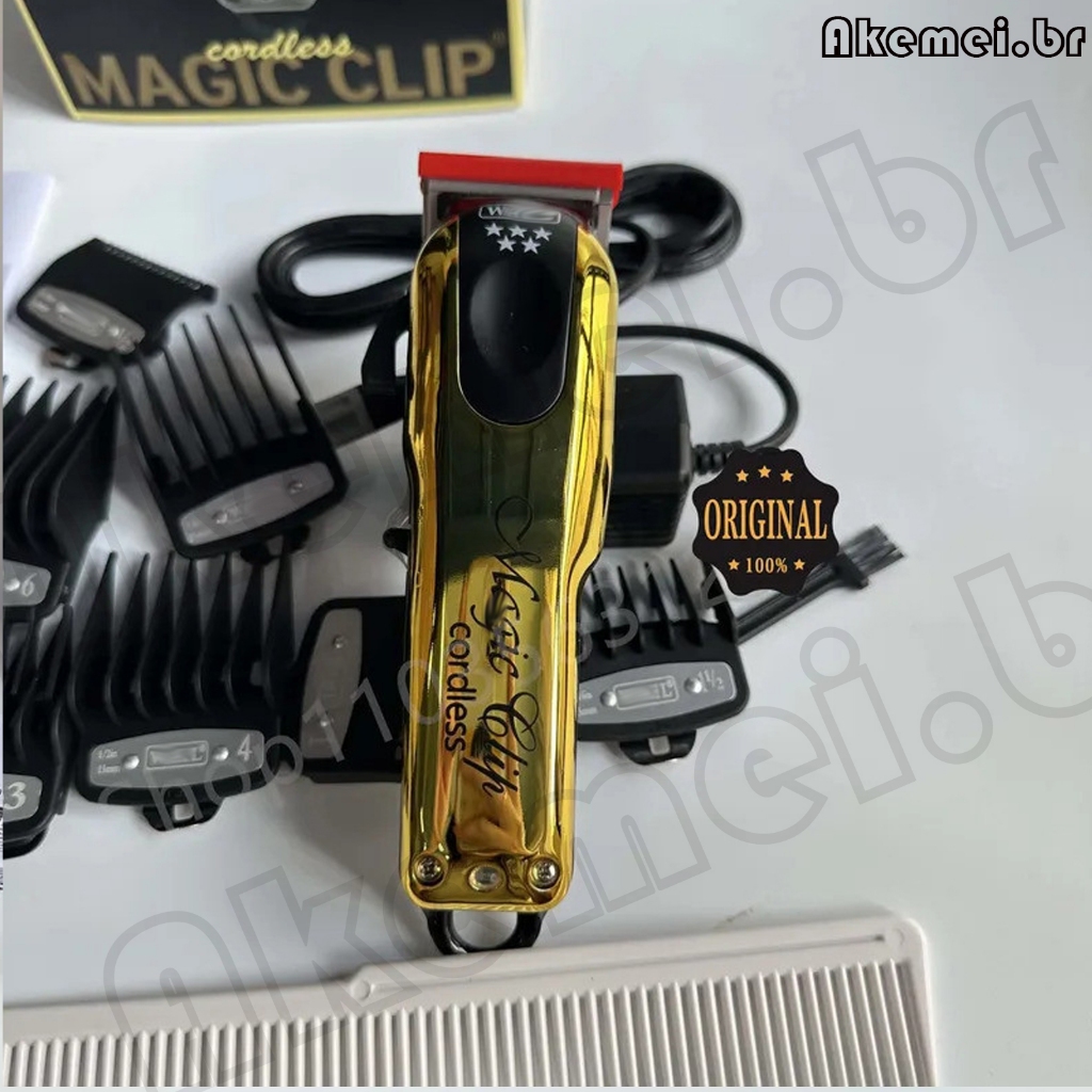 Máquina De Cortar Cabelo Profissional Golden Magic Clip Series 5 ...