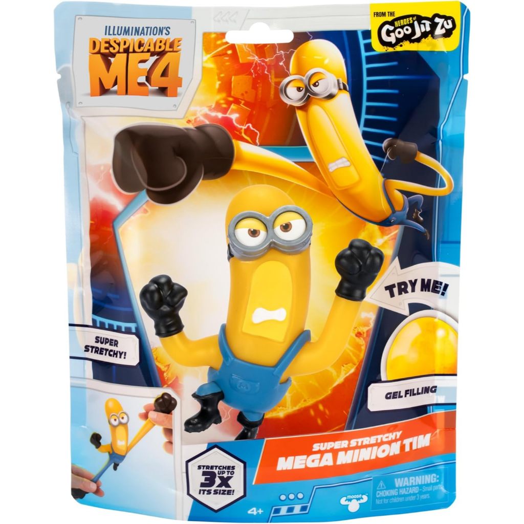 Minions Meu Malvado Favorito 4 Super Elástico Mega Tim | Brinquedos De ...