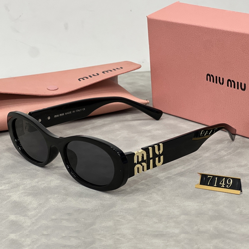 MIU Nova Tendência De Marca De Luxo Óculos De Sol Olho De Gato UV400 ...