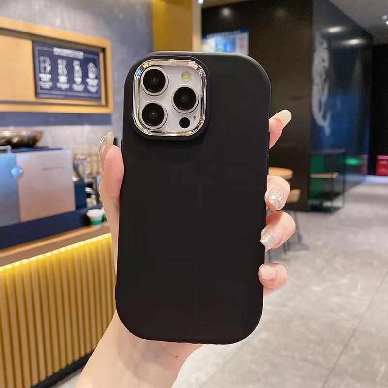 Moda Simples Cor Sólida Silicone Caso Macio Motorola MOTO G53 G54 G60S ...