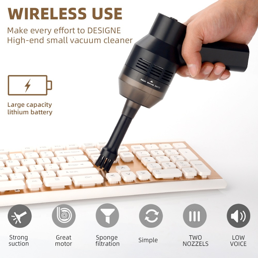 Mini Aspirador De Pó Para Computador USB Limpador De Teclado PC Laptop ...
