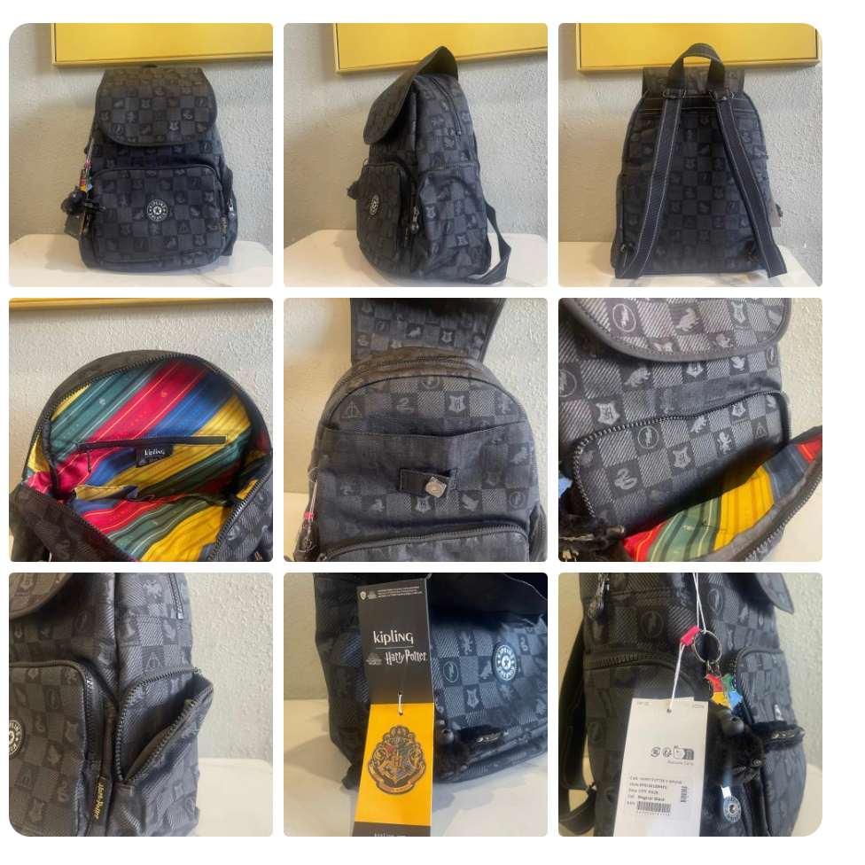 Kipl x Harry Potter Harry Potter Harry Potter Mochila de marca conjunta ...