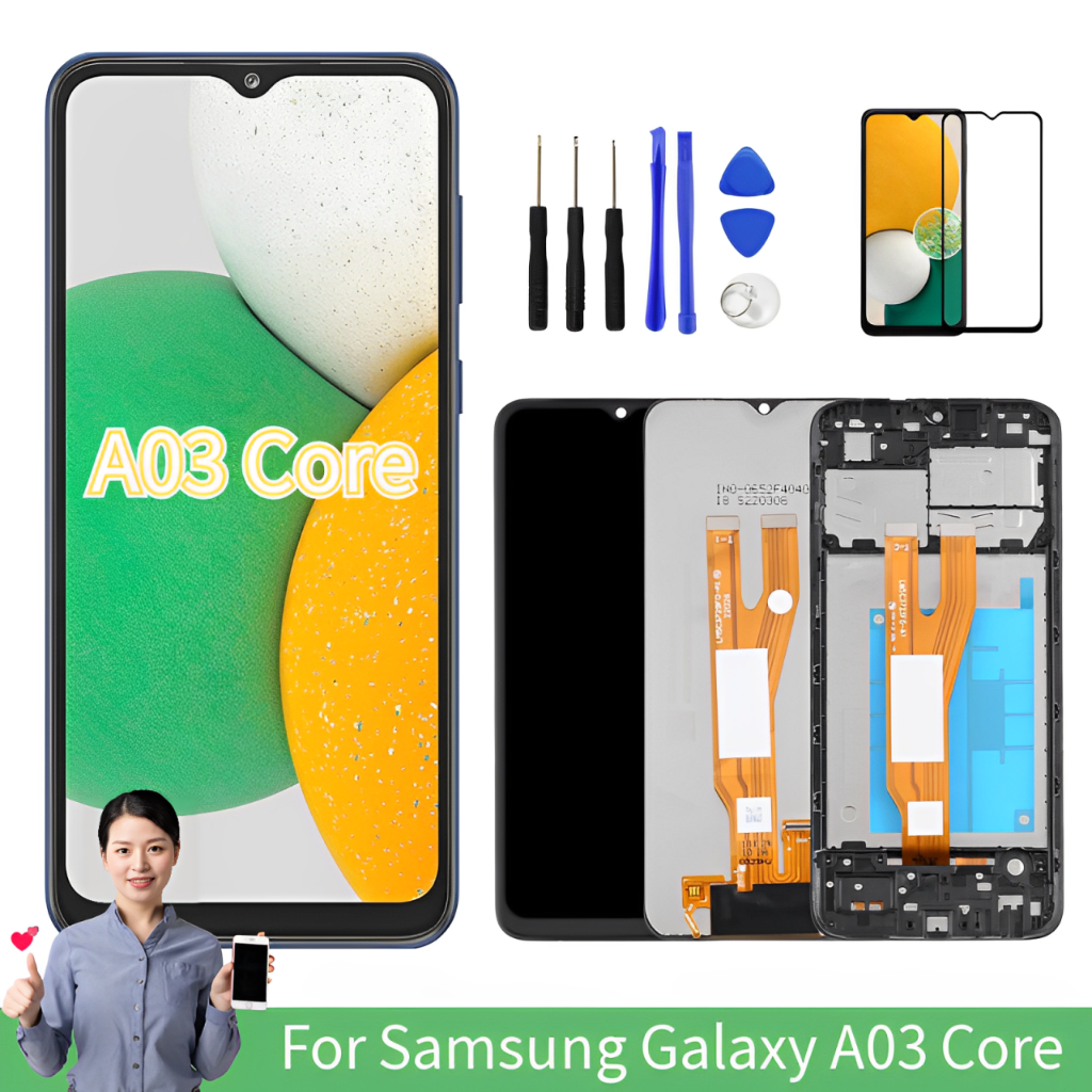Para Samsung Galaxy A03 Núcleo Display LCD Original SM-A032M A032F ...