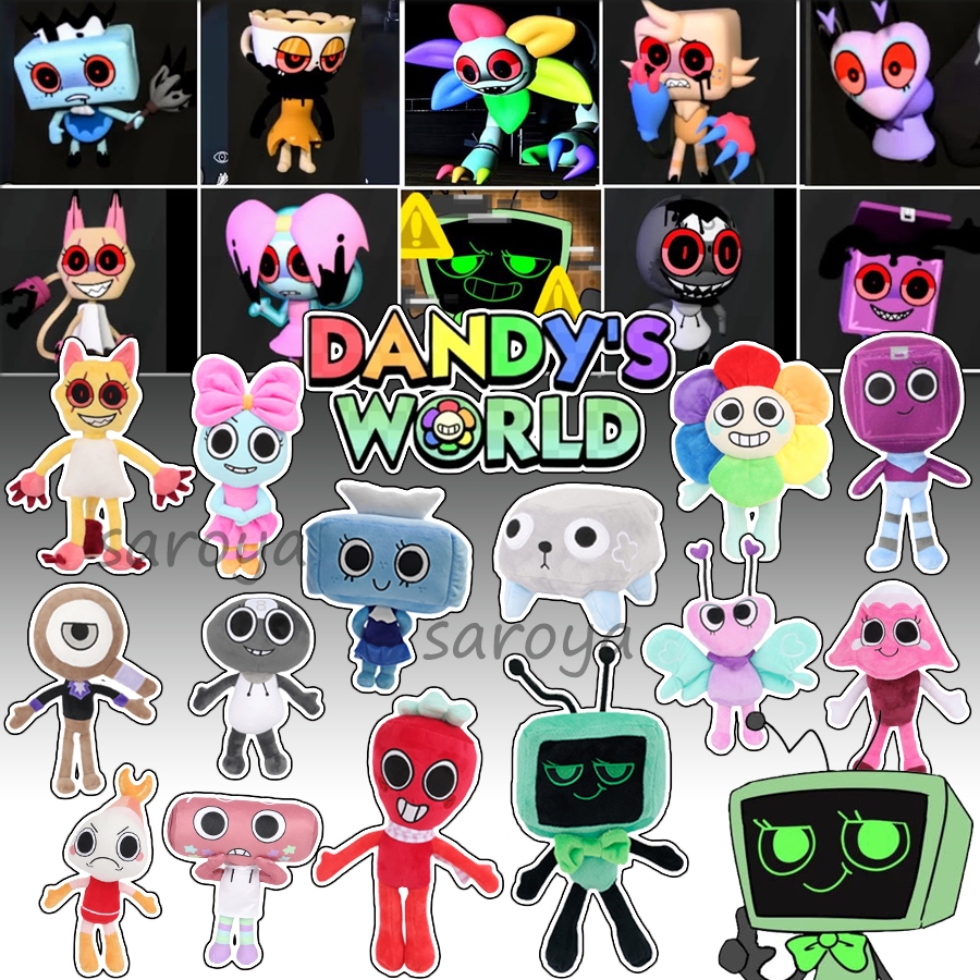 20cm Dandy's World Jogo De Pelúcia Anime Dandy Scrap Stuffed Horror ...