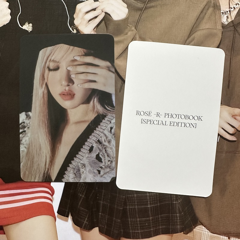 Rose photocard official Album Card blackpink photocard KPOP | Shopee Brasil