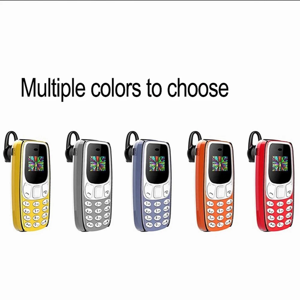 BM10 mini Telefone Sem Fio dual sim standby Com MP3 player Máquina De ...