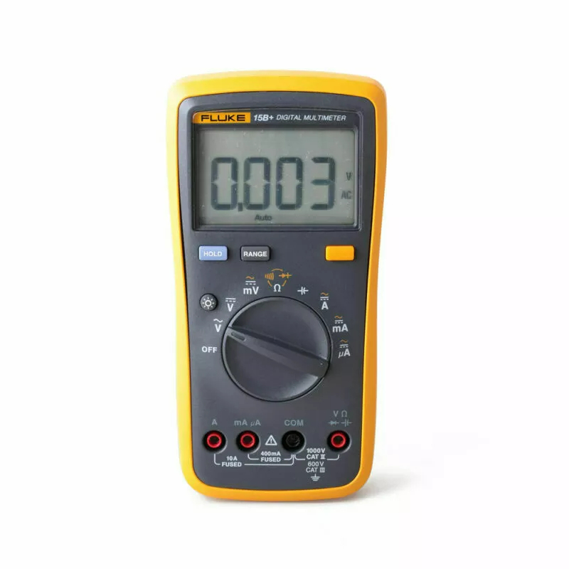 Testador De Multímetro Digital Fluke 15B + Com Cabos De Teste TL75 ...