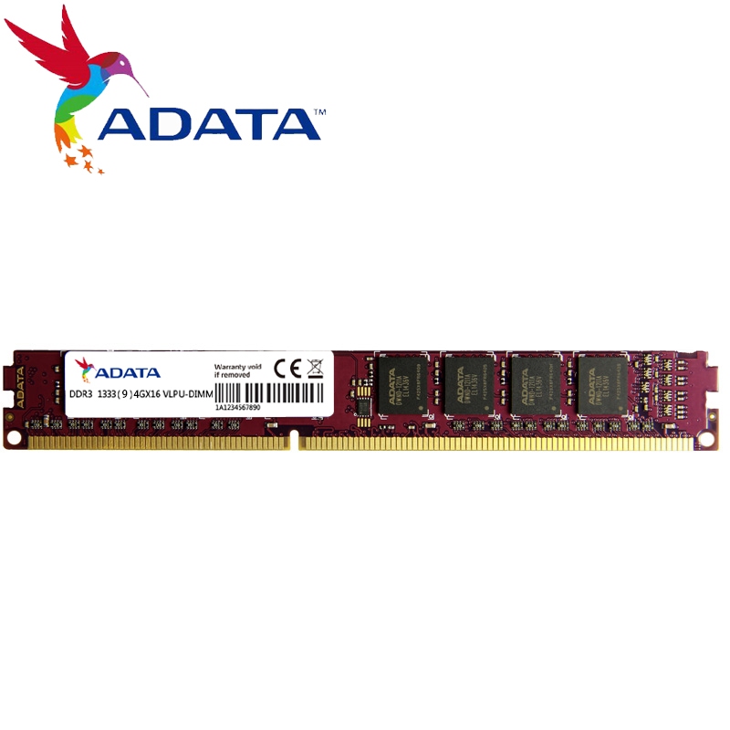 Memória Para PC ADATA DDR3 8GB 4GB 2GB 1333Mhz 1600Mhz DDR2 667/800Mhz Desktop Ram Computador U ...