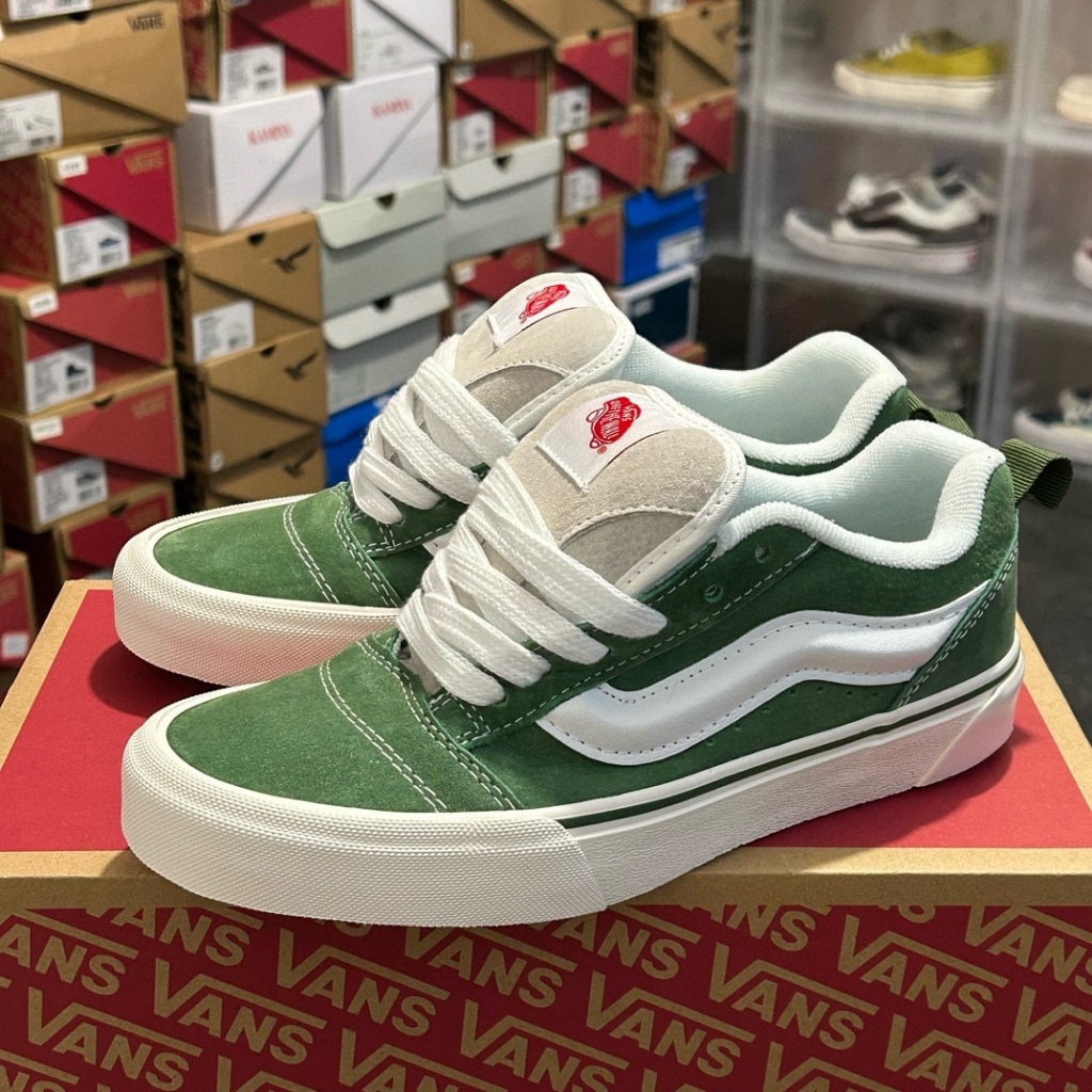 Novo Knu Skool VR3 LX Sapatos De Pão Esportivos Casuais/Verde | Shopee ...