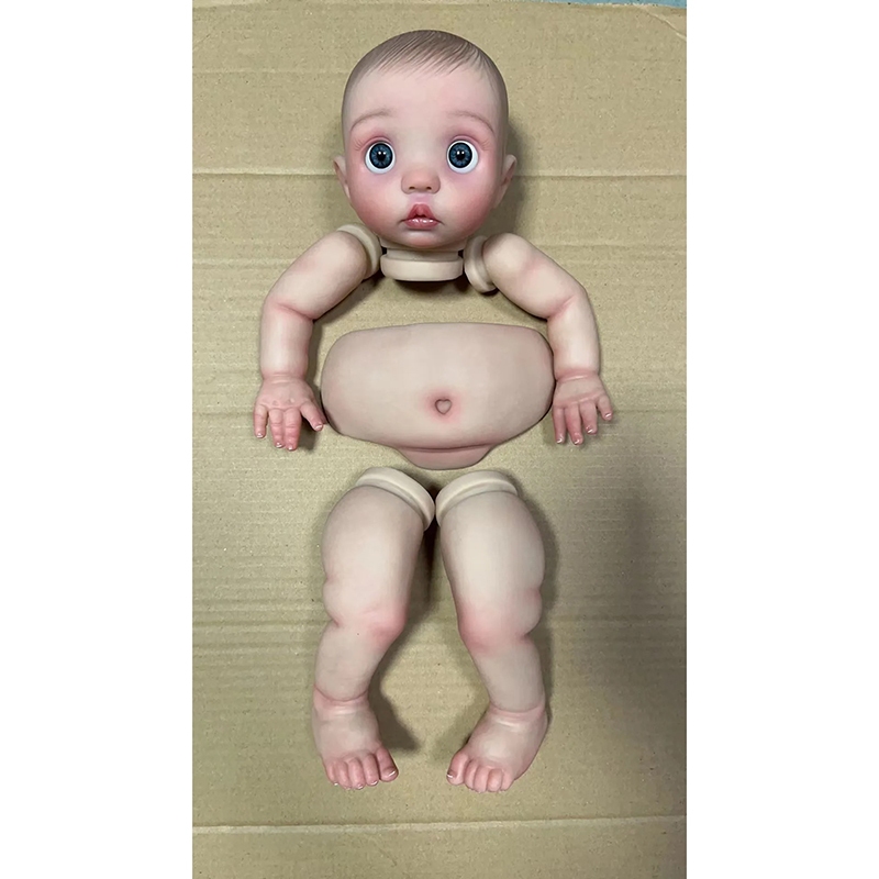 Kit De Boneca Reborn De 16 Polegadas Baby Peeka Pintura 3D Pele Com ...
