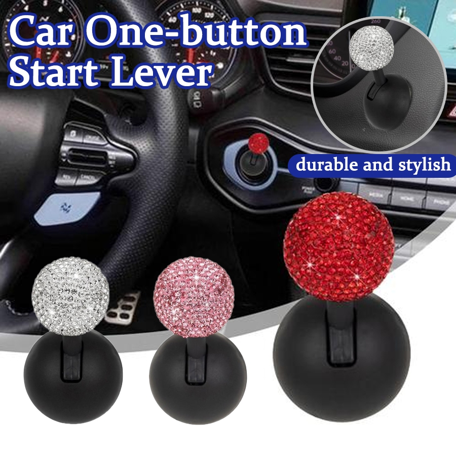 Carro Push To Start Button Rocker Decorativo Um Botão Iniciar Strass ...