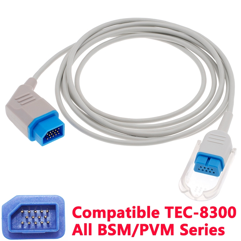 Compatível Com Cabo De Extensão Do Sensor Spo2 JL-900P De Nihon Kohden ...