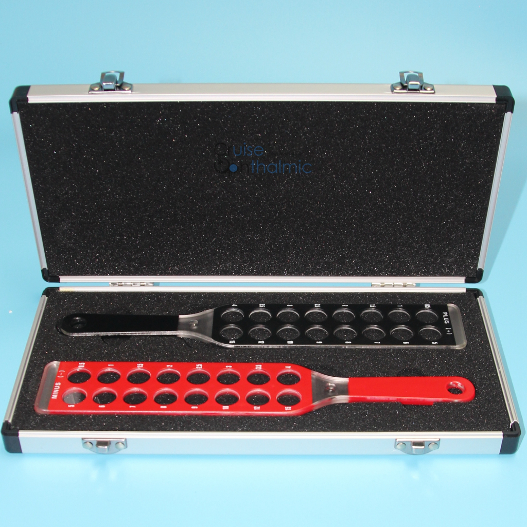 Conjunto De Rack De Retinoscopia Optometria Plástico 2 Almofadas 32 ...