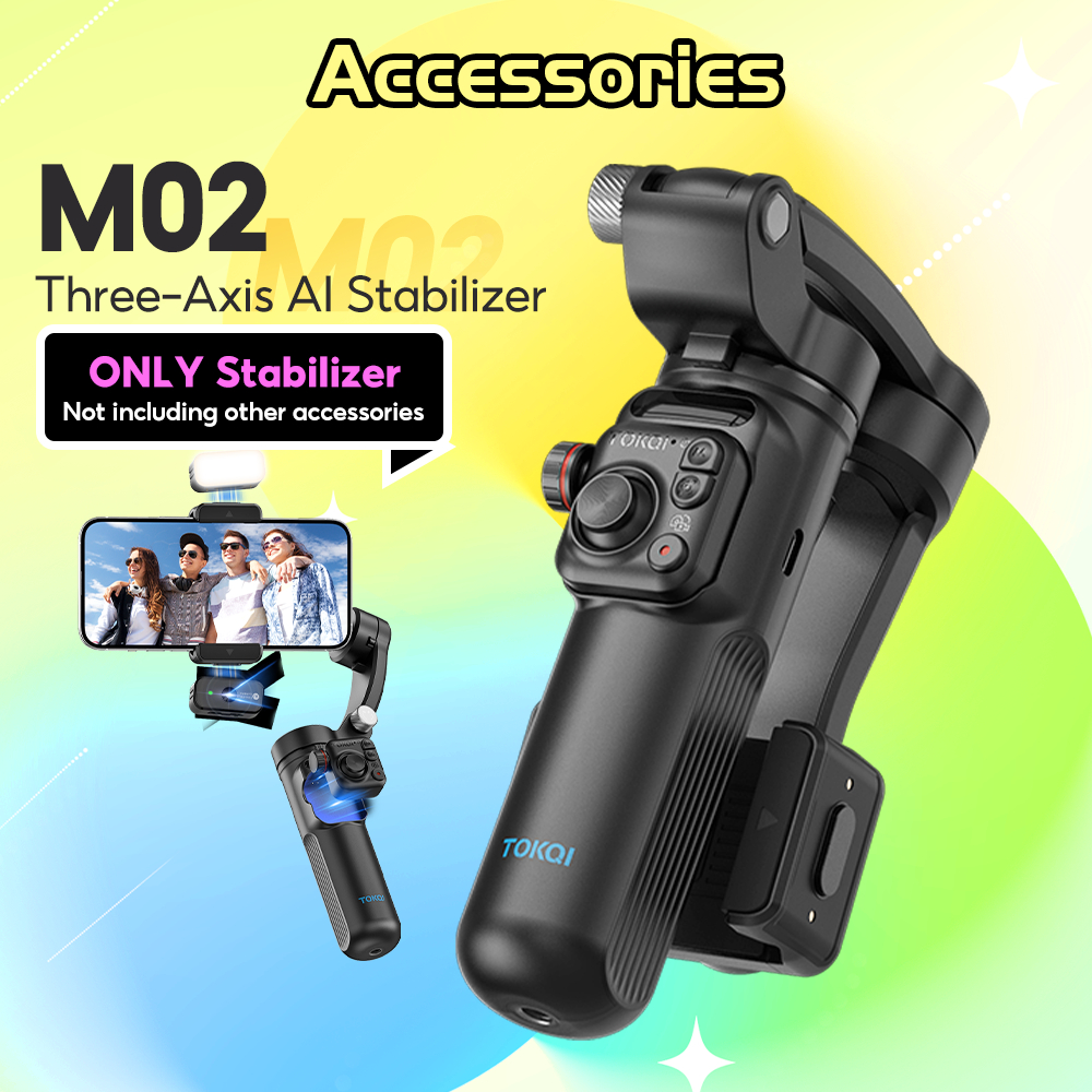 Estabilizador Gimbal Portátil De 3 Eixos M02 Para Smartphone Com ...
