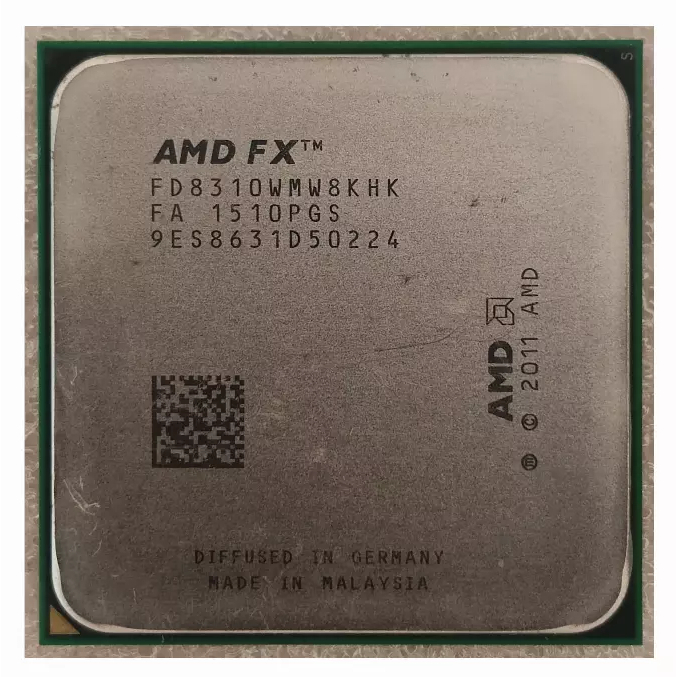 Processador AMD FX-8310 Octa Core 3.4-4.3 GHz , 8 Mb De Cache , Soquete AM3 + , CPU De 95 W ...