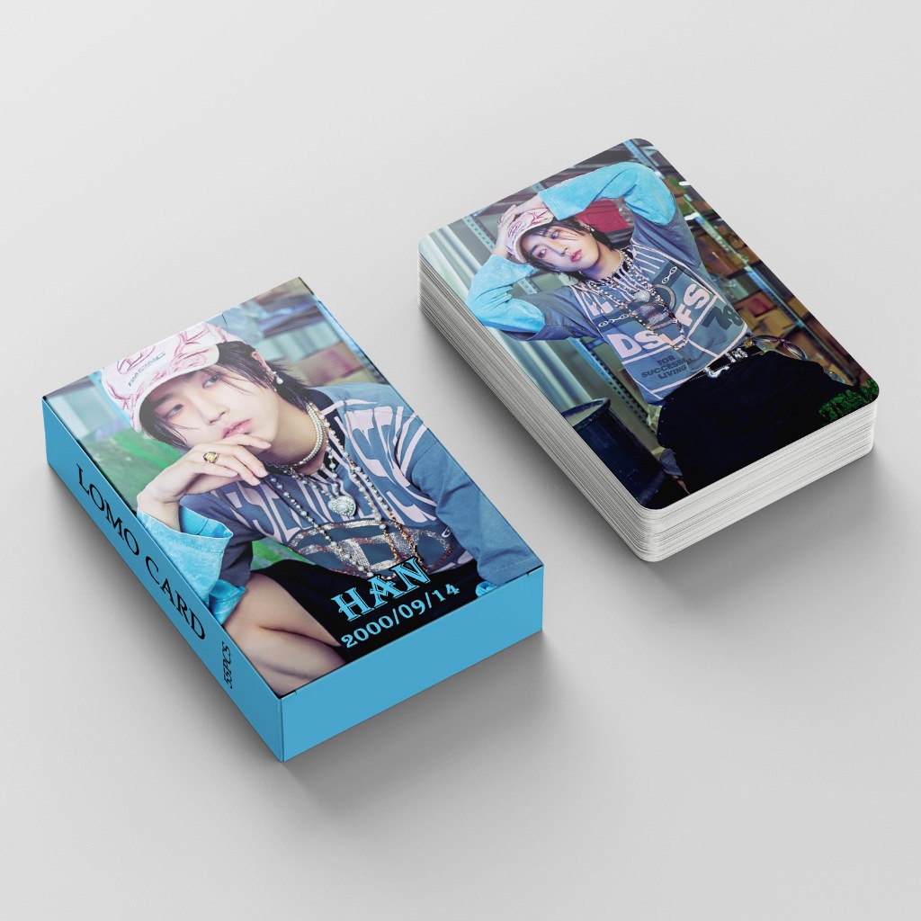 50-55pcs STRAY KIDS Cartões Holográficos Laser Lomo-STAR Leave Album ...