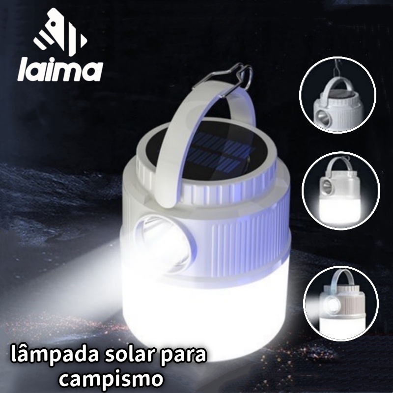 Lâmpada Campismo Solar Vida Útil Longa Da Suspensão Ajustável | Shopee ...