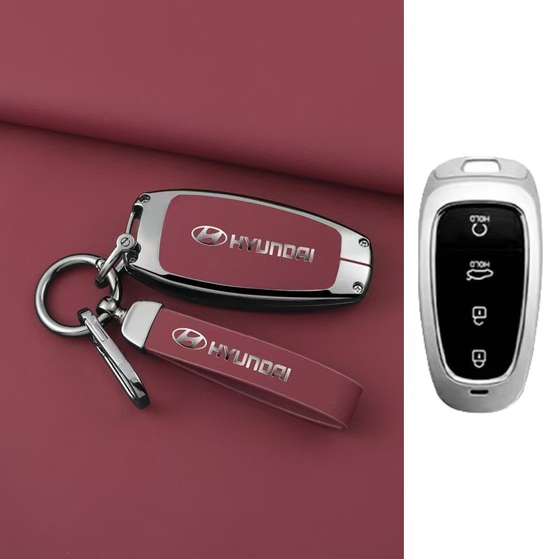 Capa De Chave De Liga Para Hyundai Tucson 2022-2024 Santafe 2021-2022 ...