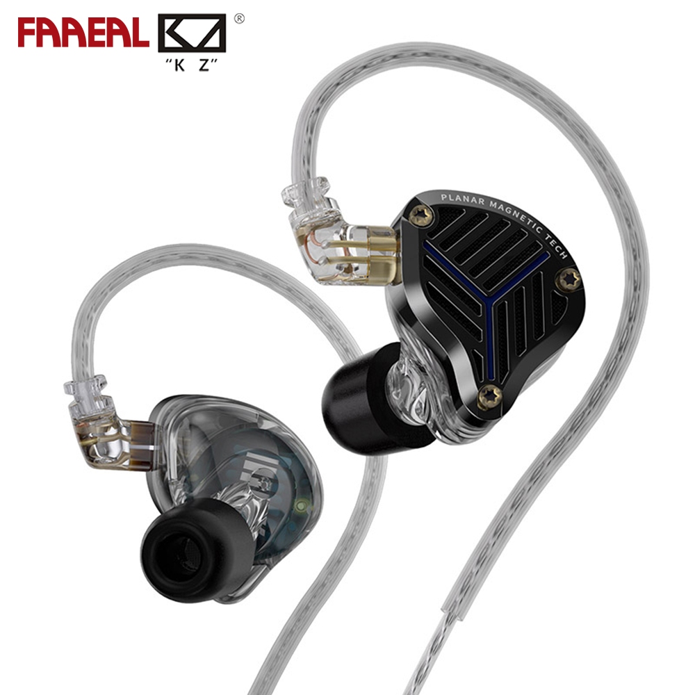 FAAEAL KZ PRX Fone De Ouvido Para Audiófilos Alta Fidelidade Planar Driver IEM Monitor Música ...