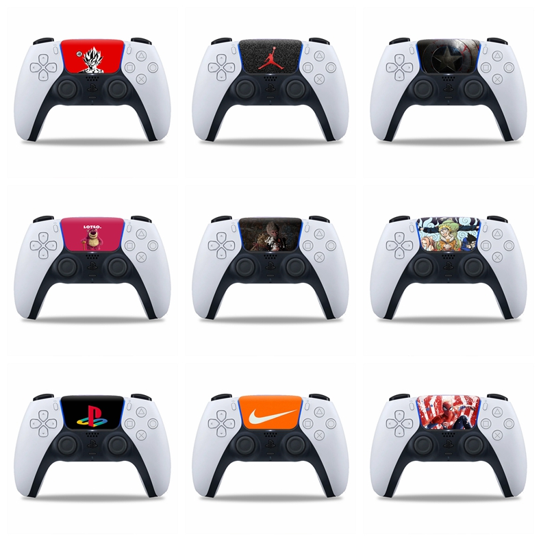 5 Peças Protetor De Touchpad De 70 Cores PS5 Dualsense/Edge Adesivo De ...