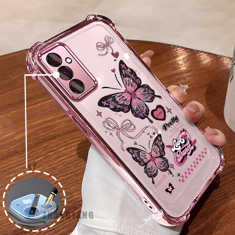 Capa Para Samsung A35 5G A55 5G Quatro Cantos silicone anti Queda Caso ...