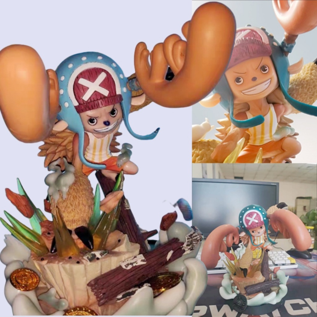 One Piece PT Tony Chopper (Forma De Fortalecimento De Antena) Figura De ...