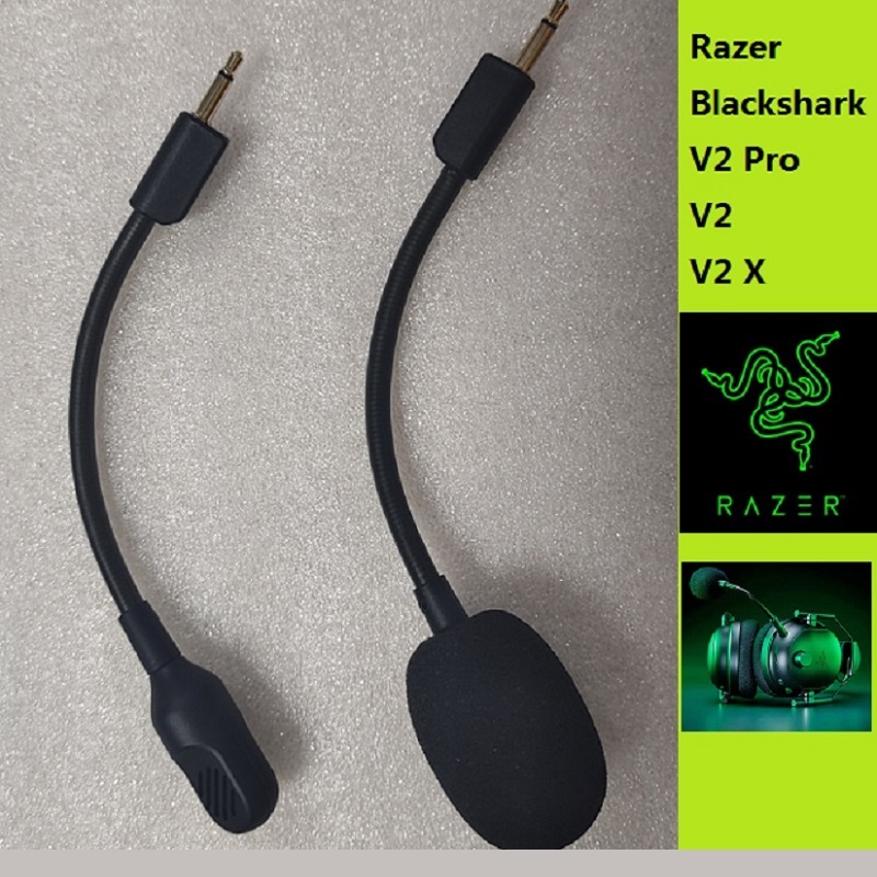 Microfones De Fone De Ouvido Originais Para Razer BlackShark V2/V2X/SE V2 Pro Versão Antiga ...