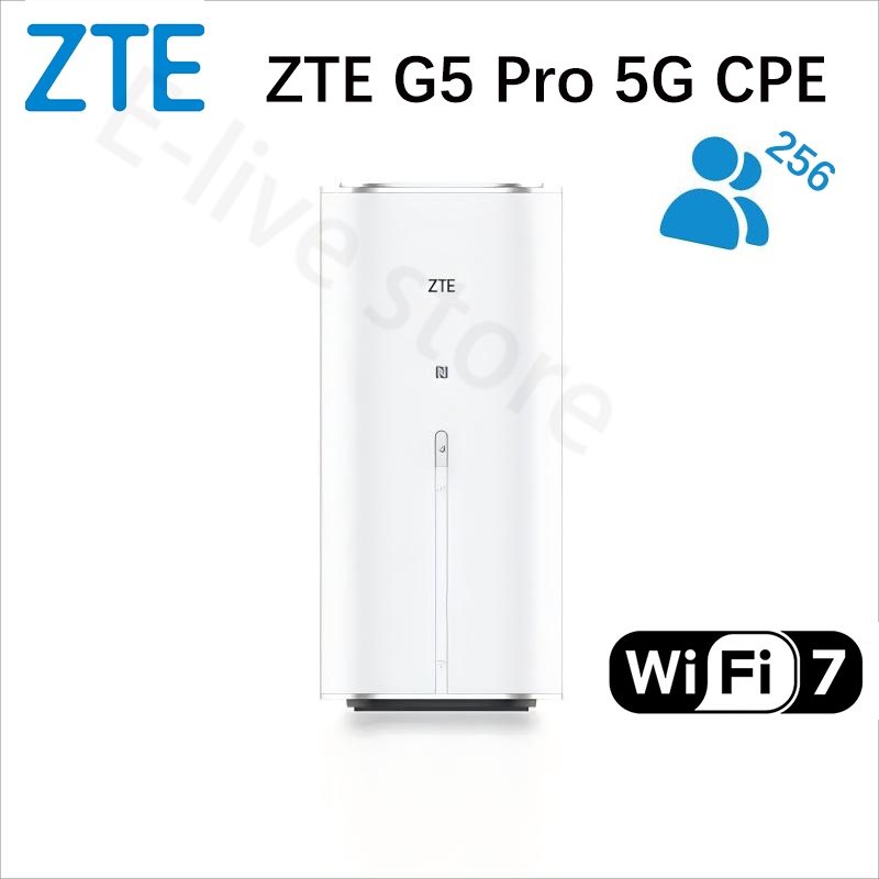 Roteador Zte G5 Pro MC8512 5G CPE AI 5G FWA WiFi 7 BE7200 | Shopee Brasil