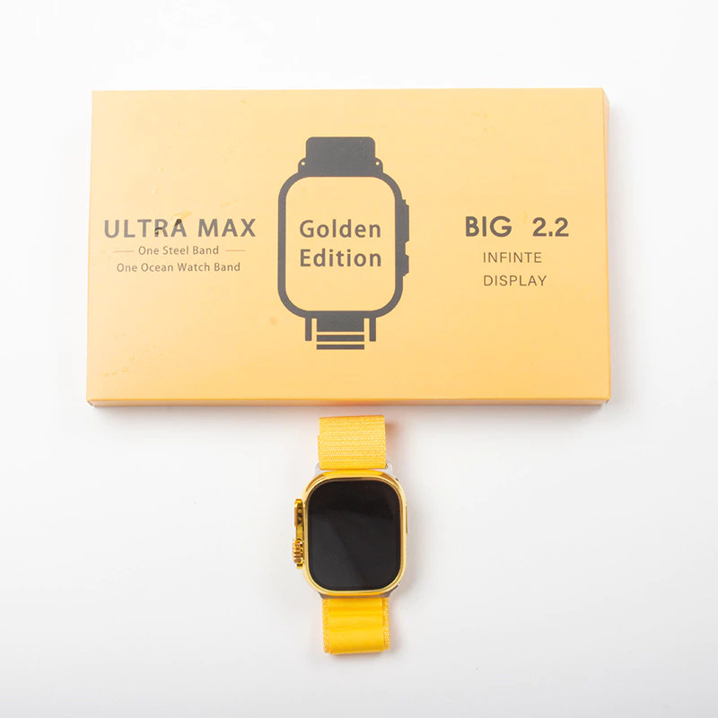 Novo 2025 G9 S20 Ultra Pro MAX Gold Smartwatch Relógio Inteligente ...