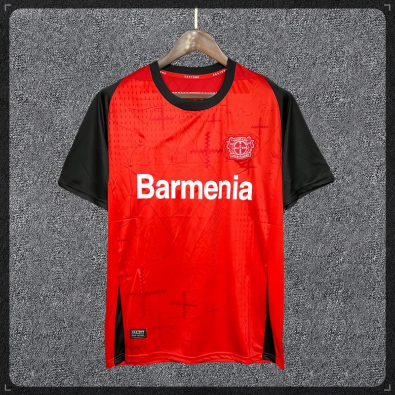 Camisa De Futebol Bayer 04 Leverkusen 2024-25 Home 24/25 camiseta | Shopee Brasil