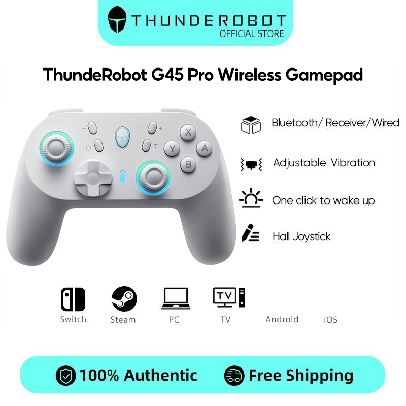 Thunderobot G45 Pro Tri-mode Gamepad 2.4G Wireless Bluetooth Switch ... Thunderobot G45 Pro Tri-mode Gamepad 2.4G Wireless Bluetooth Switch ...